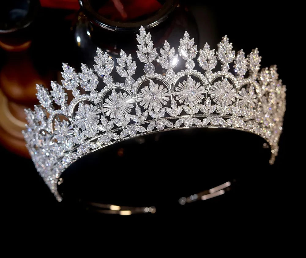 Luxurious and Sophisticated Handmade Wedding Crown -Emily – Sandra's ...