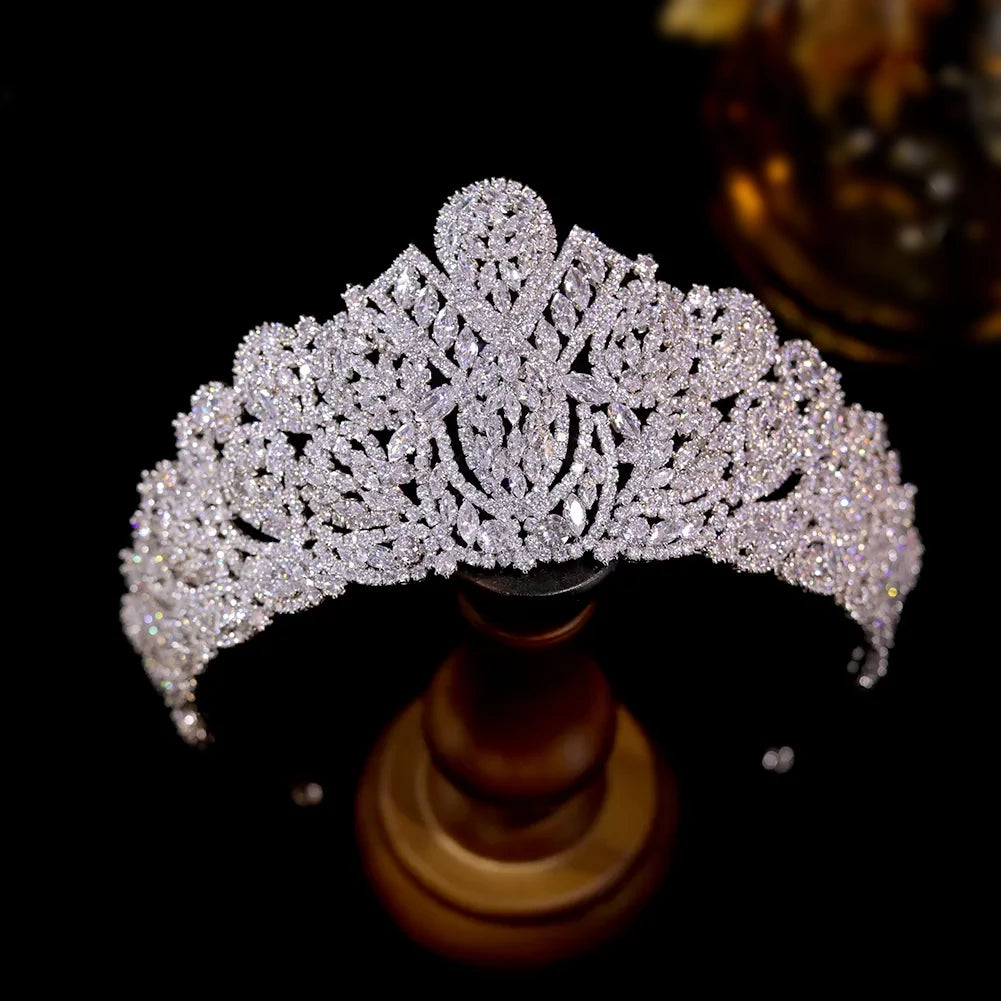 New luxury Queen Inspired Bridal Crown – Sandra's Bridal Collection